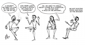 Four Yorkshiremen in reverse – Andreas Lloyd